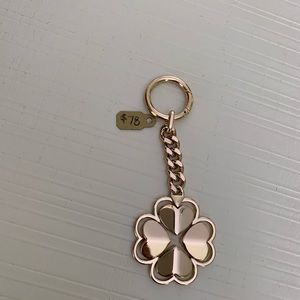 kate spade | Accessories | Kate Spade Legacy Logo Metal Spade Flower ...